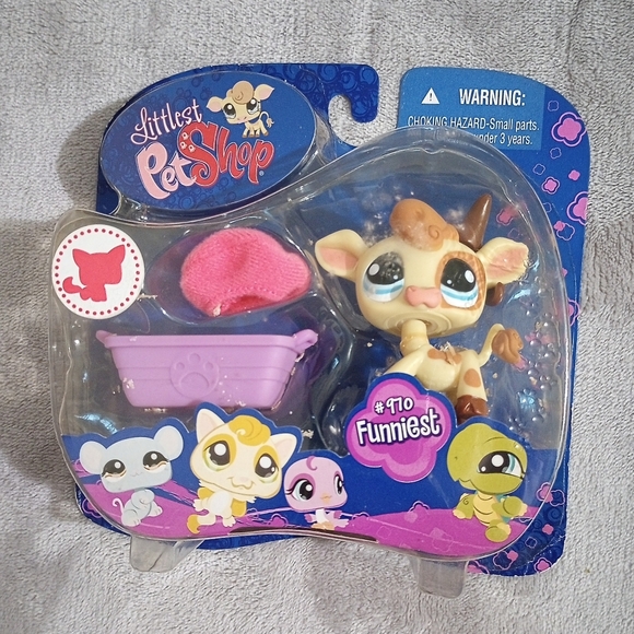 Littlest Pet Shop | Toys | Nip Littlest Pet Shop Lps Spotted Brown Cow ...